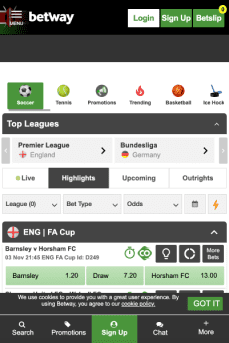 Betway Login - App Download / Prediction / Casino